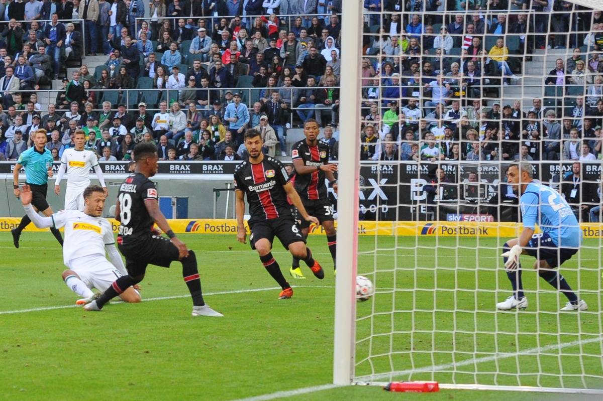 Fotos Borussia Mönchengladbach Bayer Leverkusen TORfabrik.de