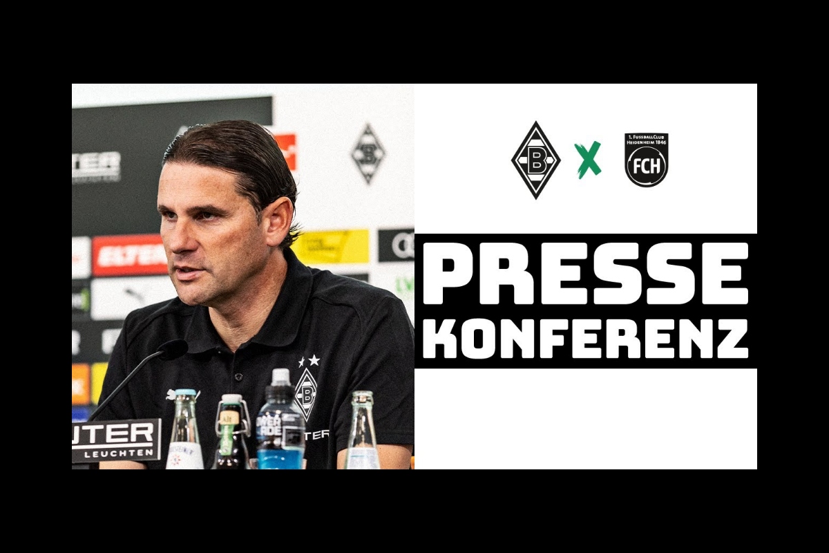Pressekonferenz vor dem Spiel gegen Heidenheim